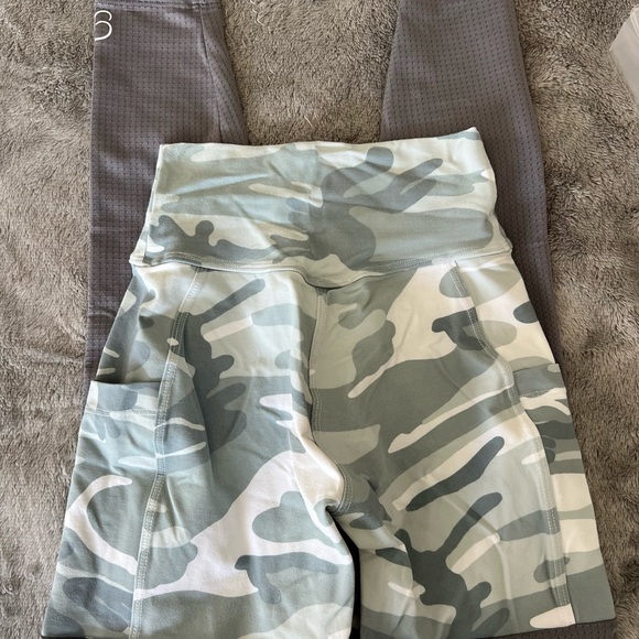 Pants & Jumpsuits | Bombshell Gray Camo Pocket Thigh High | Poshmark